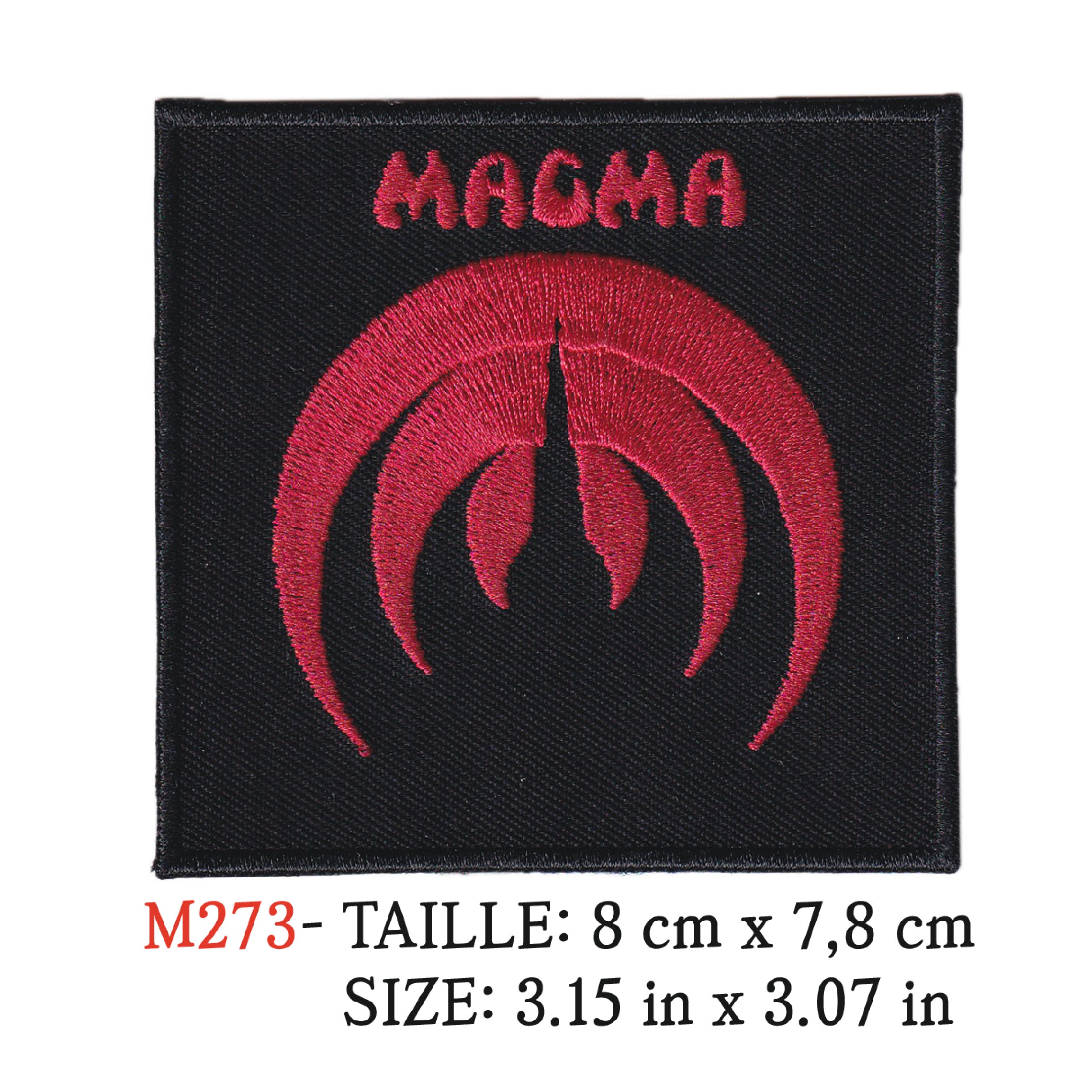 MAXIMUMPATCHES - Ecusson Patch Brodé Thermocollant - 8 cm x 7,8 cm - M ...